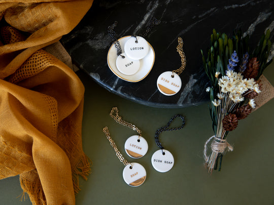 Avery Ceramic Tag | The Polished Jar